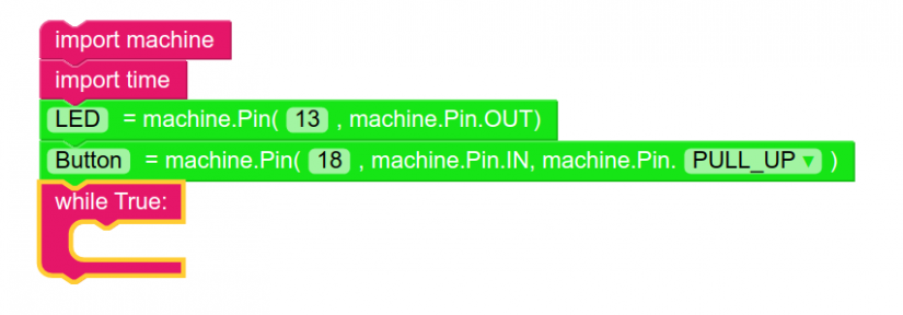 Welcome to the ESP32 running EduBlocks!